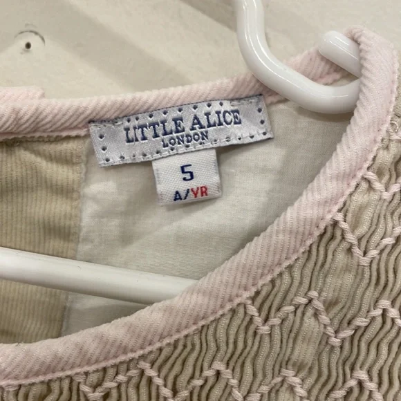 little alice london | Dresses | Little Alice London Mini Cord Smocked ...
